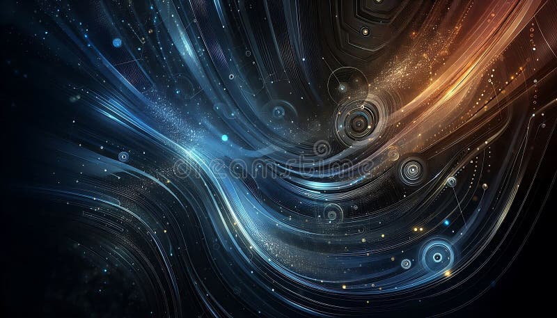 Visually Striking Gradient Wave Background with a Sophisticated Blue ...