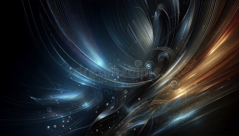 Visually Striking Gradient Wave Background with a Sophisticated Blue ...