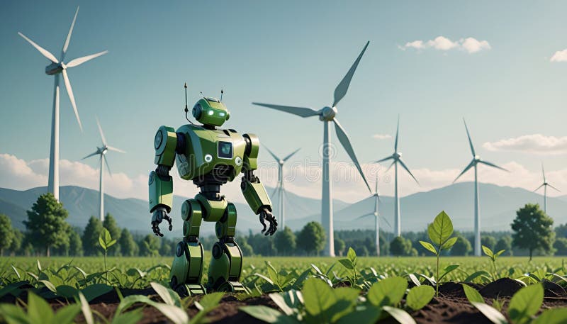 Futuristic Green Robotics: AI-Powered Agriculture and Renewable Energy ...