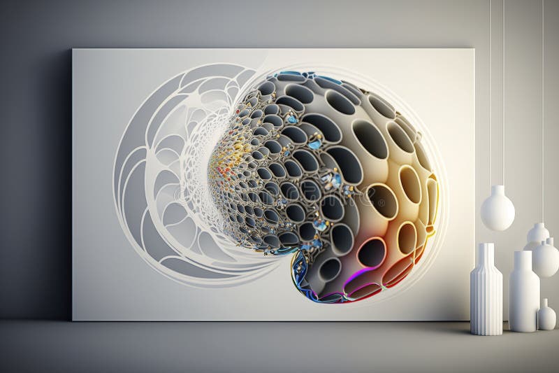 Striking Image that Showcases the Capabilities of AI, Such As a Machine ...