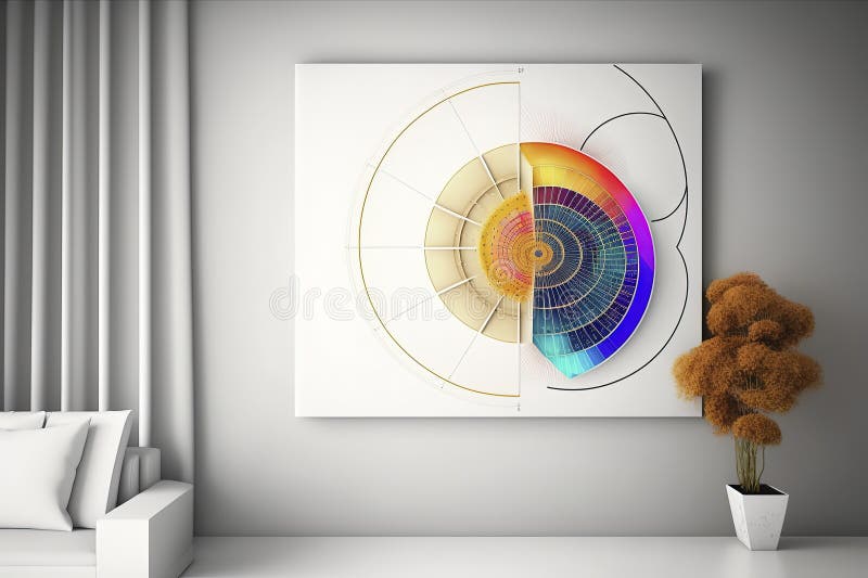 Striking Image that Showcases the Capabilities of AI, Such As a Machine ...