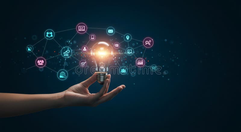 Illuminating Connectivity: the Future of Digital Innovation Stock ...