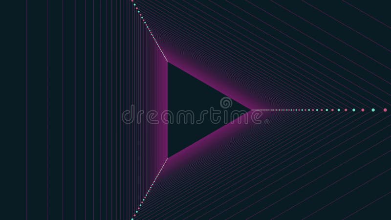 Vibrant Contrast Purple and Pink Triangles in Intricate Grid Stock ...