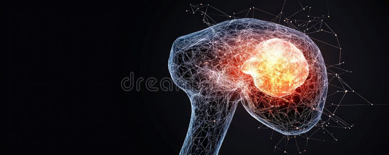 A Visually Striking Representation of Brain Activity Showcasing ...