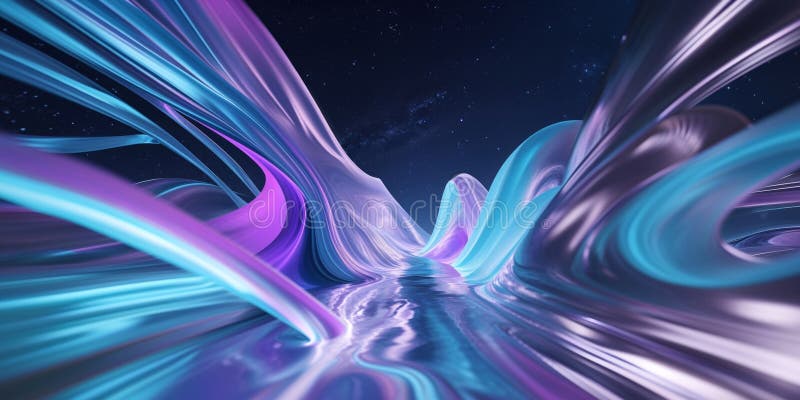 A Visually Striking Representation of Energy Flow with Abstract Cosmic ...