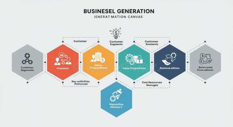 A Visually Structured Infographic Featuring a Series of Hexagons ...