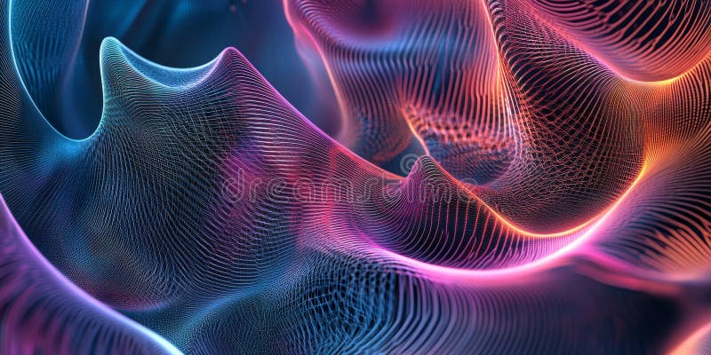 A Visually Stunning Abstract Background Inspired by Fractal Recursion ...