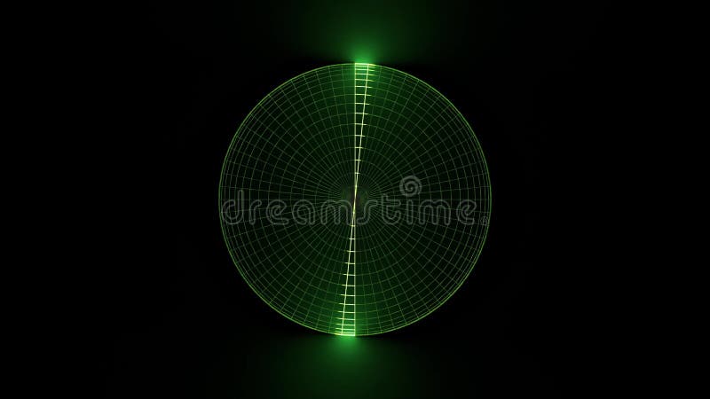 Dynamic and Fascinating Animation of the Green Radar with an Element of ...