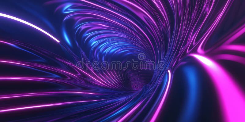 A Visually Stunning 3D Abstract Background Featuring a Swirling Vortex ...