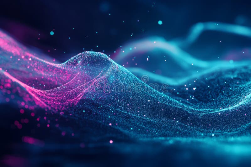 A Visually Stunning 3D Abstract Background with an Infinite Cascade of ...