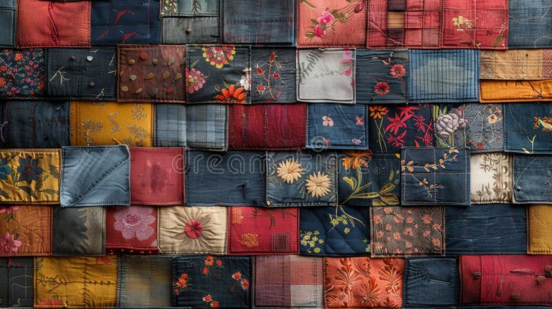 Patchwork Design, Visually Stunning and Eclectic Look Created by Varied ...