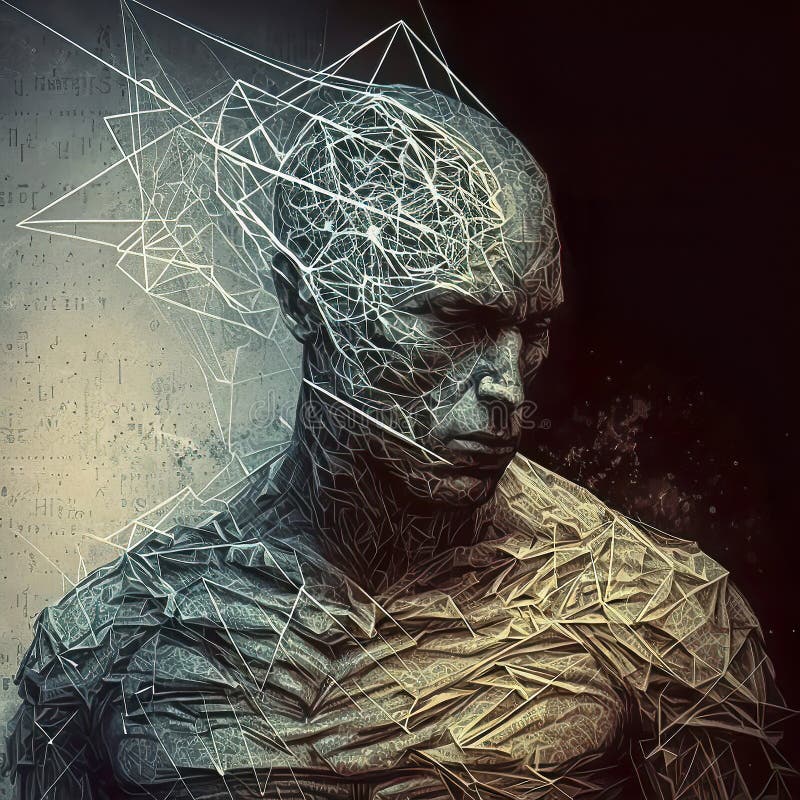 A Visually Stunning and Emotionally Charged Abstract Artwork Featuring ...