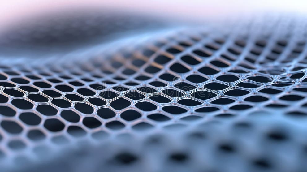 Visually Stunning Futuristic Background Showcasing Nanotechnology ...