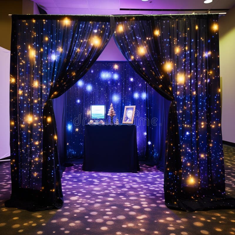Visually Stunning Photobooth or Interactive Setup with a Starry Night ...