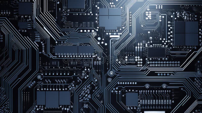 Visually Technology Abstract Grey Stock Illustration - Illustration of ...