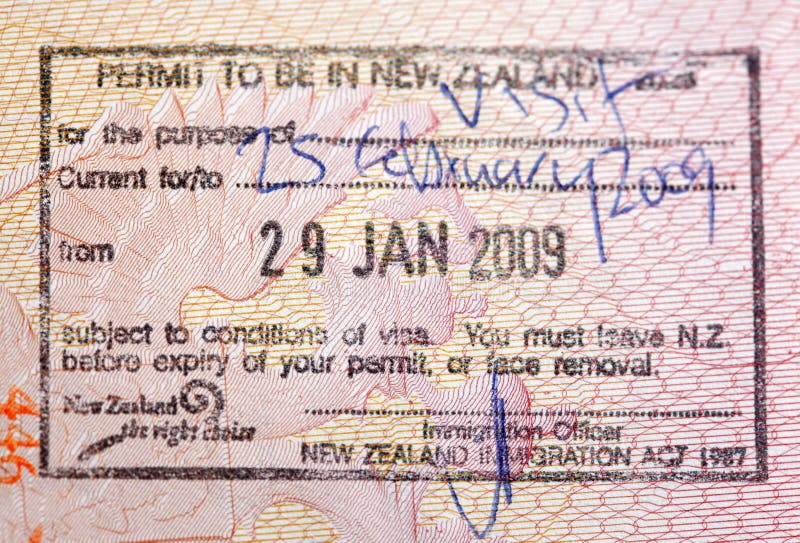 Visum stock foto. Image of internationaal, aantal, grens - 12735524