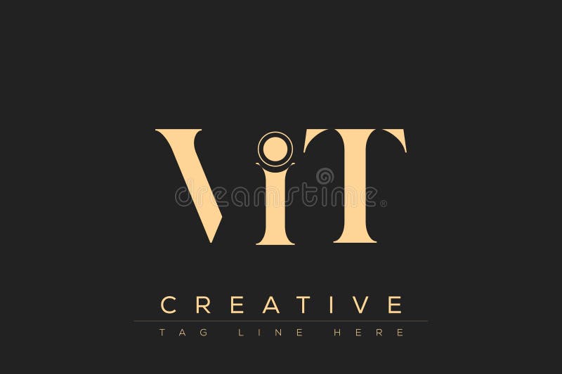 VIT Abstract Letter Logo Design Stock Vector - Illustration of graphic ...