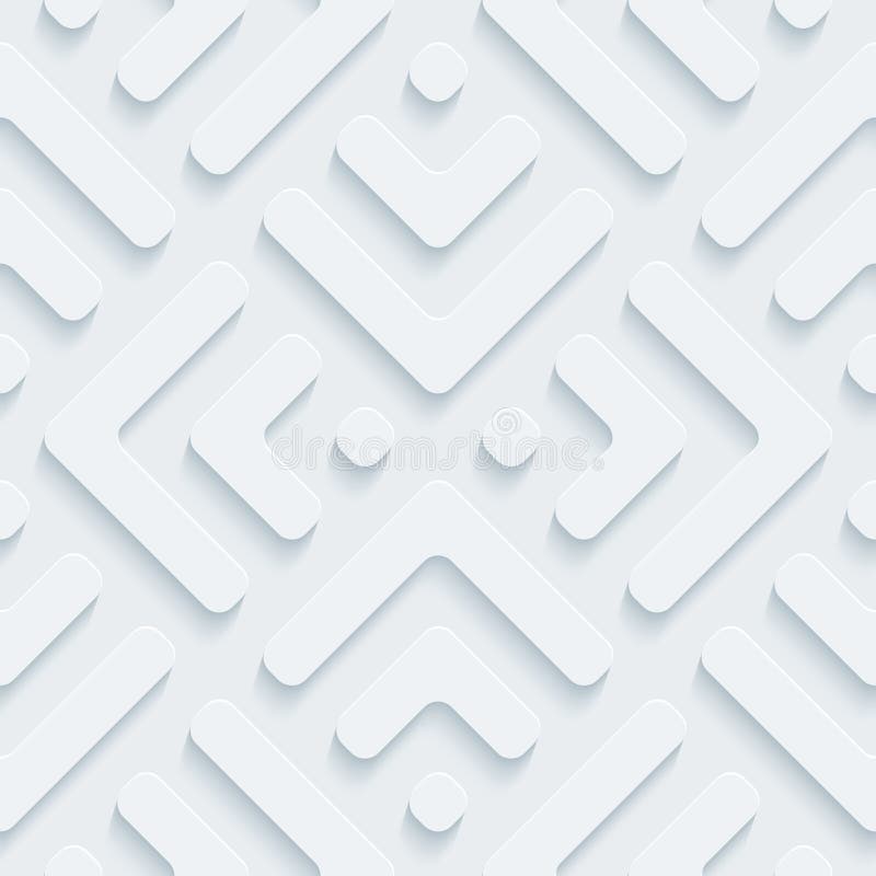 Vit perforerat papper vektor illustrationer. Illustration av silhuett ...