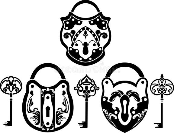 Padlock Silhouette Stock Illustrations – 15,738 Padlock Silhouette ...