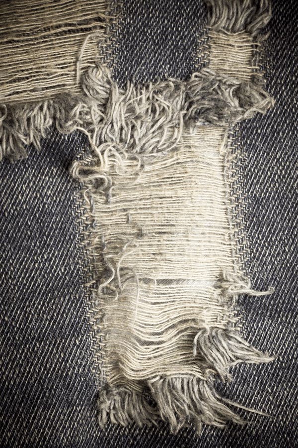 Vitage Torn Denim Jeans Texture Stock Photo - Image of dirty, copy ...