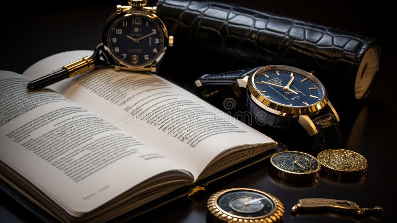 Vital Business Tools Laptop, Notebook, Pens on Desk Essential for ...