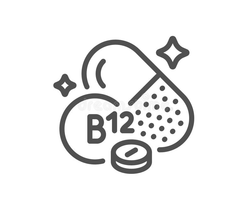 Vitamin B12 Cobalamin 3d Illustration Of Molecular Structure Stock