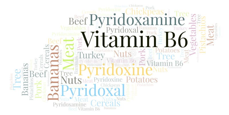 Vitamin B6 - Red Grunge Rubber, Stamp Stock Illustration - Illustration of grunge, competition ...