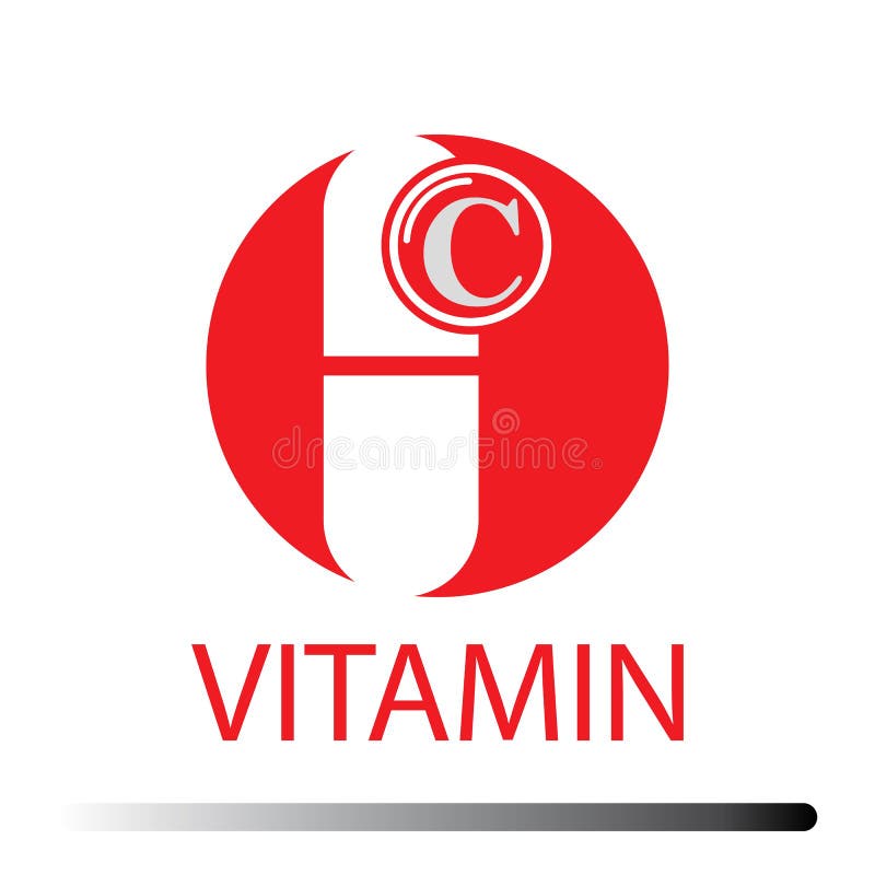 Vitamin C Icons Vector Illustration Design Template Stock Vector ...
