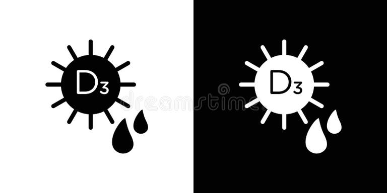 Vitamin D3 Icon Stock Illustrations – 346 Vitamin D3 Icon Stock ...