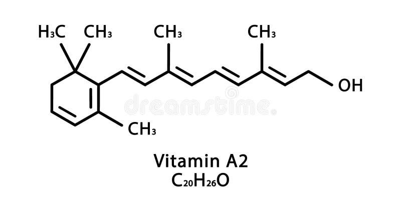 Vitamin A Structure Formula