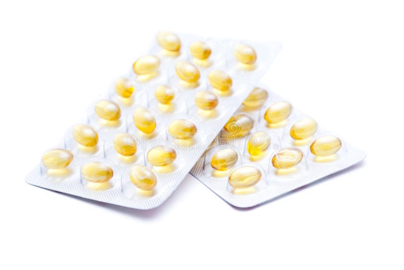 Vitamin E capsules stock image. Image of studio, nutritional - 23083549