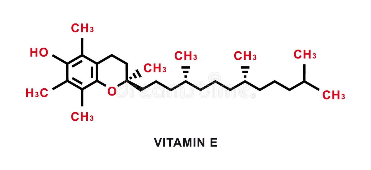 Vitamin E Structure Stock Illustrations – 189 Vitamin E Structure Stock ...