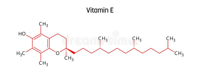 Vitamin E Structure Stock Illustrations – 168 Vitamin E Structure Stock ...