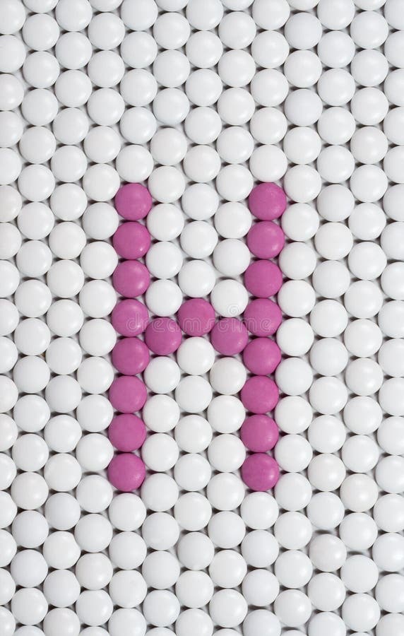 Vitamin H made of pillsv stock image. Image of healthy - 48494409