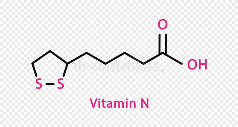 Vitamin N Chemical Formula. Vitamin N Structural Chemical Formula ...