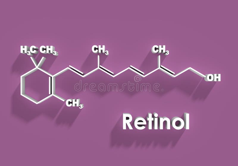Vitamin a Retinol Measuring Stock Illustration - Illustration of ...