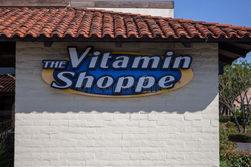 The Vitamin Shoppe Store Sign Editorial Photography - Image of herb ...