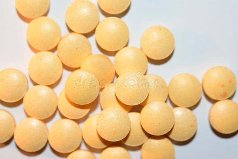B-vitamin Supplements in Pill Form Stock Image - Image of food, closeup ...