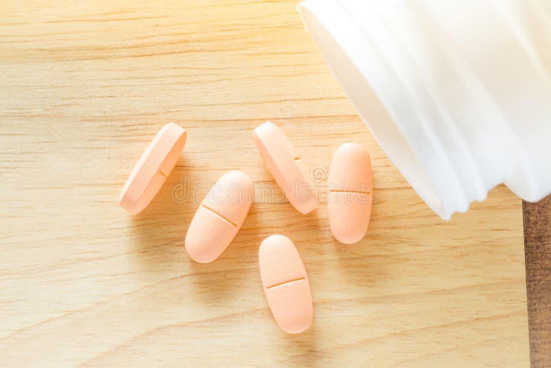 Vitamin tablets stock image. Image of pharmaceuticals - 47345335