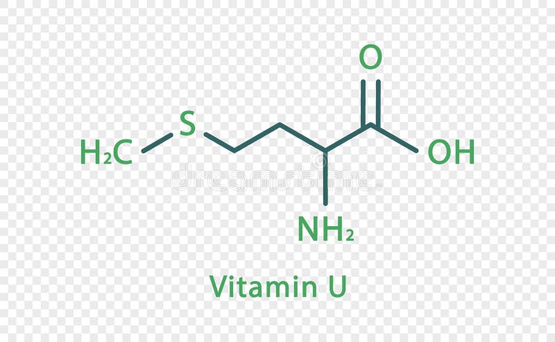 Vitamin U Chemical Formula. Vitamin U Structural Chemical Formula ...