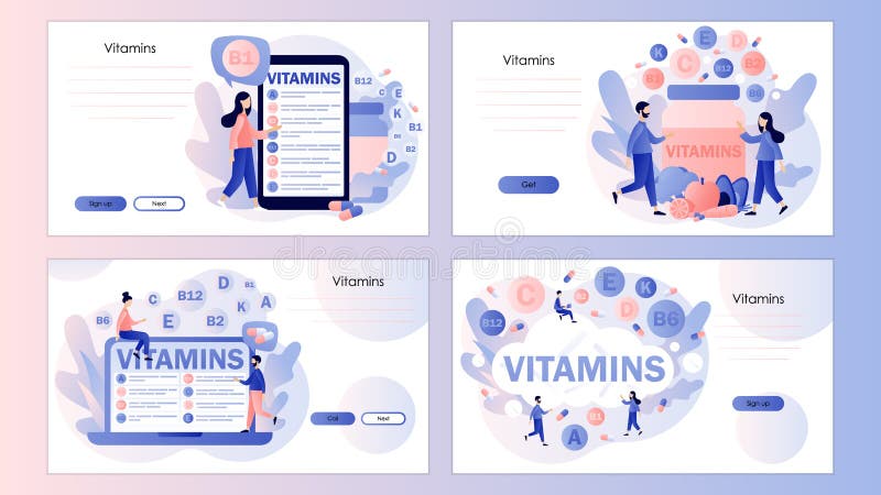 Vitamins Complex. Multi Vitamin Supplement, Vitamin a, Group B B1, B2 ...