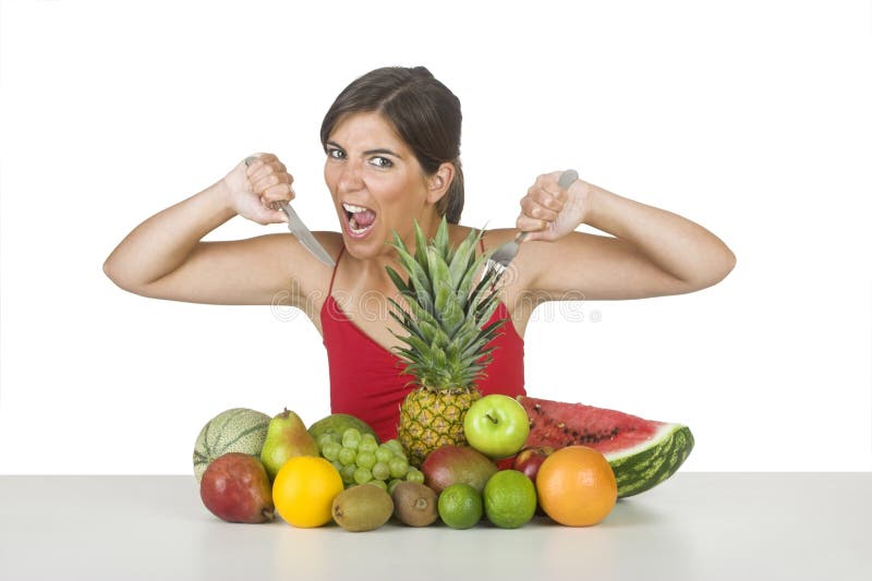 Vitamins hungry stock photo. Image of attractive, happiness - 3499268
