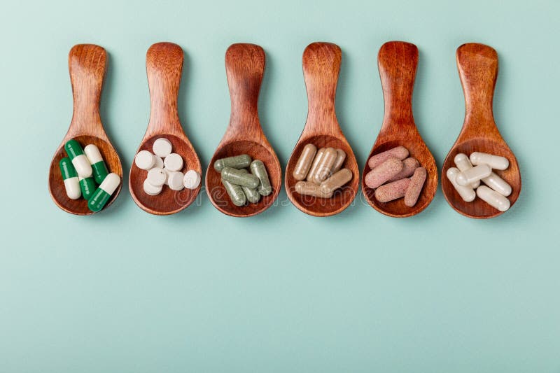 Vitamins and supplements. stock photo. Image of food - 301190100