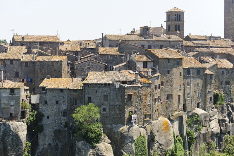 Vitorchiano, old town stock image. Image of horizontal - 23228157