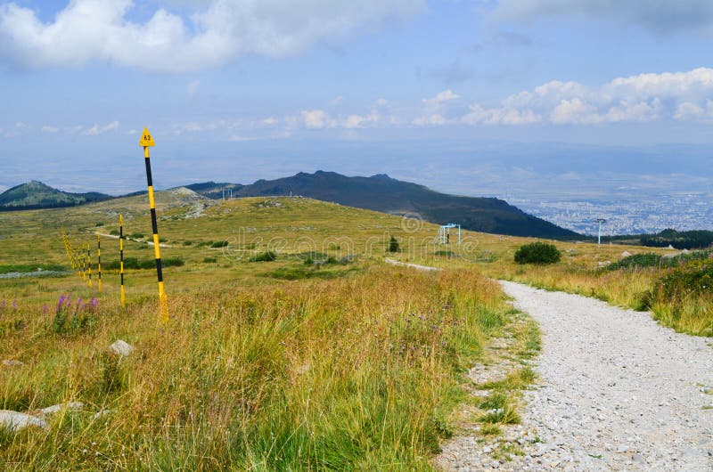 Vitosha mountain stock photo. Image of landscape, vitosha - 58230958