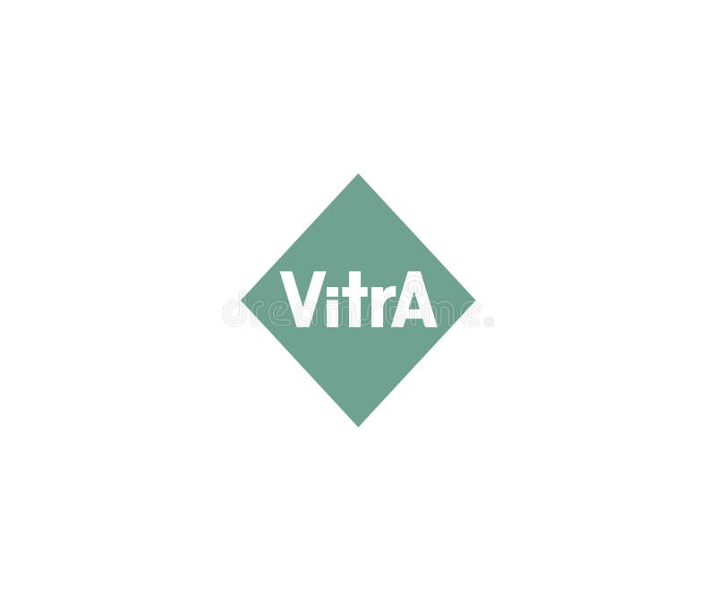 Vitra Logo Editorial Illustrative on White Background Editorial ...