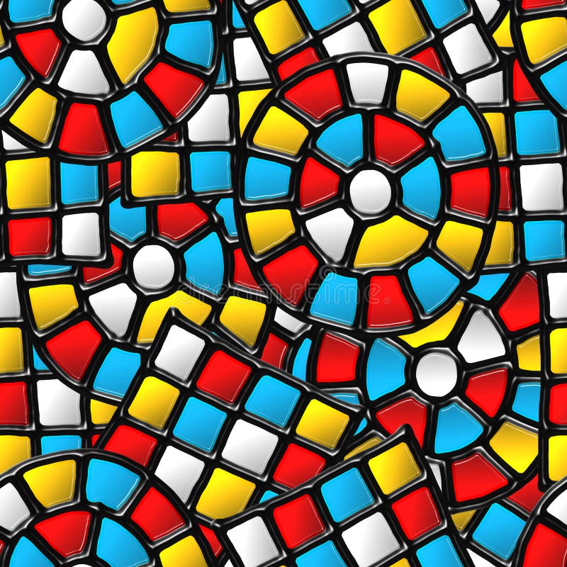 Vitrage seamless pattern. stock illustration. Illustration of glass ...