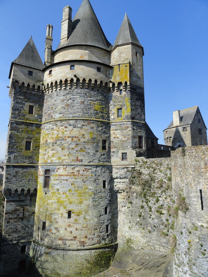 Vitre Castle, France stock photo. Image of vitre, stone - 50017284