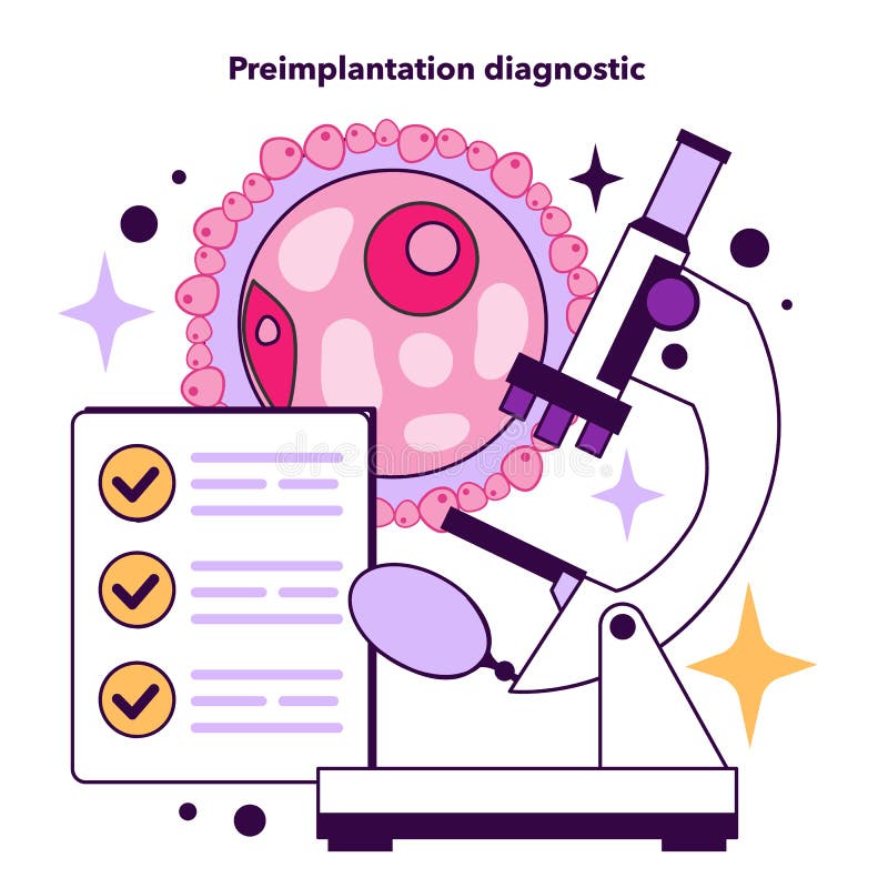 Preimplantation Embryo Stock Illustrations – 17 Preimplantation Embryo ...