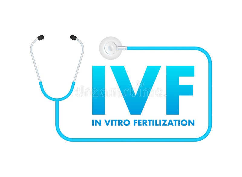 In Vitro Fertilization. Ivf Treatment. Vector Illustration. Stock ...